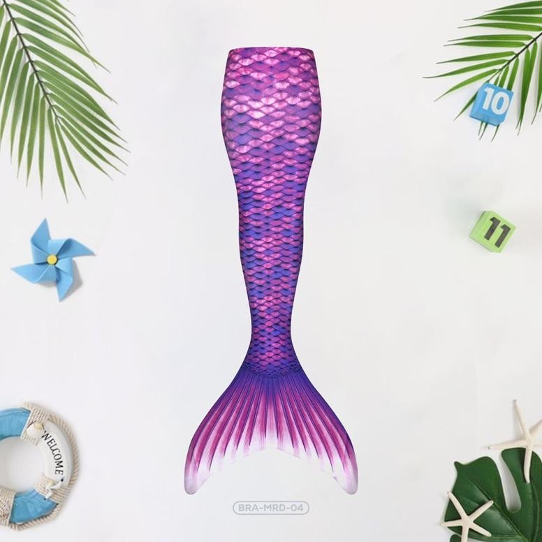 Mermaid Costume Swimsuit for Girls 1-9 Years Premium Mermaid Pants ...
