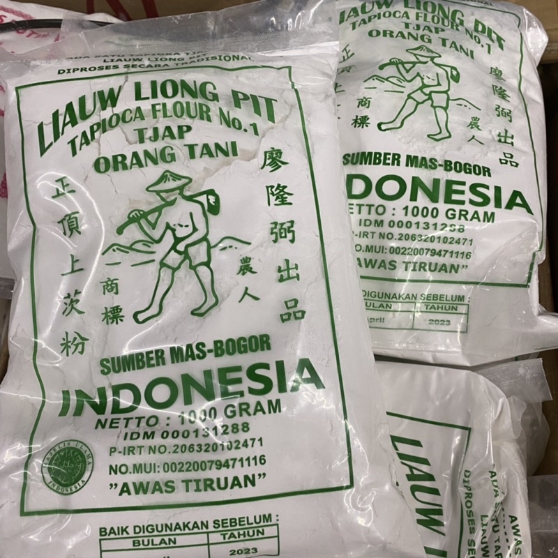 (1Kg) Sago Tani/Liauw Liong Pit/ Tapioca Flour/Farmer's Order | Shopee ...