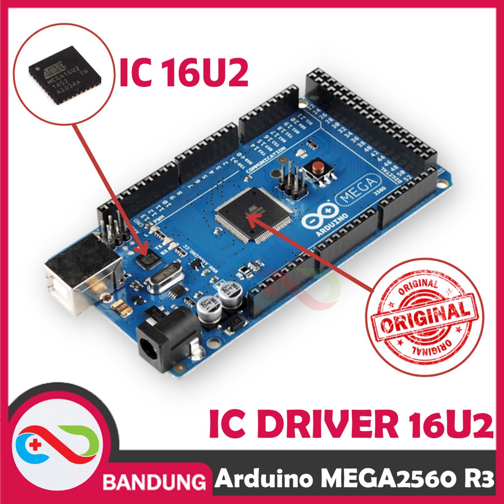 Mega 2560 R3 ATMEGA2560 ATMEGA 16U2 COMPATIBLE BOARD | Shopee Malaysia