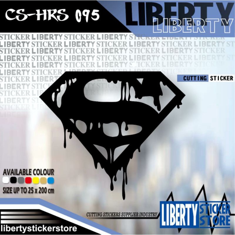 Bloody Superman Cutting Sticker | Cutting Bloody Superman Stickers ...