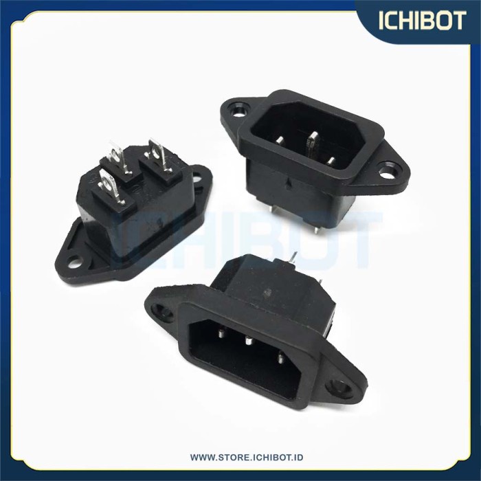 Ac Power Socket Casing Box 3 Pin 3P 3Pin AC Power Socket | Shopee Malaysia