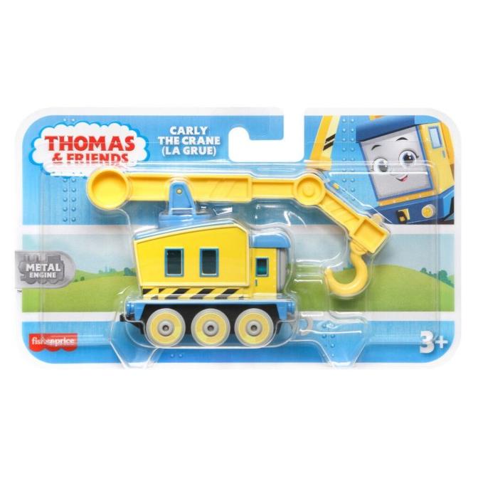 Mattel, Thomas & Friends Carly the Crane Metal Engine Push Along ...