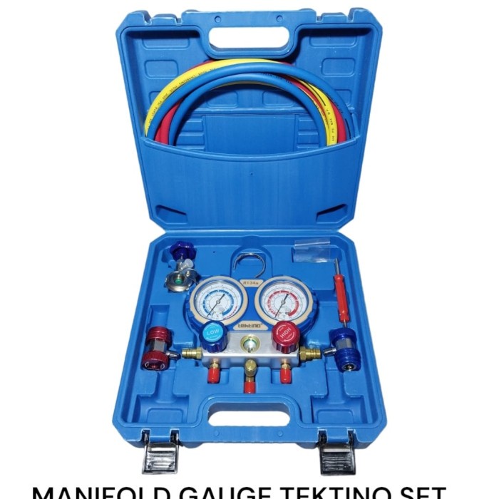 Car Ac Manifold Meter Manifold Freon Complete Set R134A R12 Quality ...