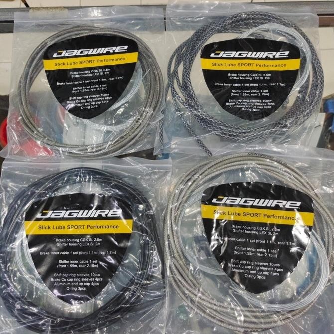 Cable set Jagwire LEX CGX SL inner shifter break Jagwire SL set The ...