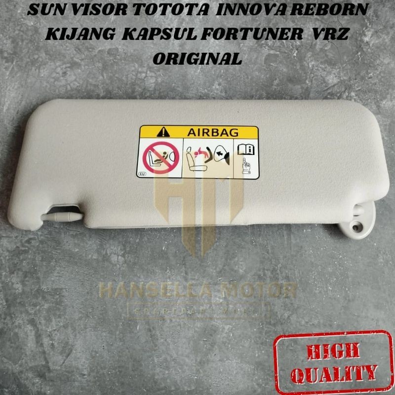 Sun Visor Toyota Innova Reborn Fortuner VRZ Original | Shopee Malaysia