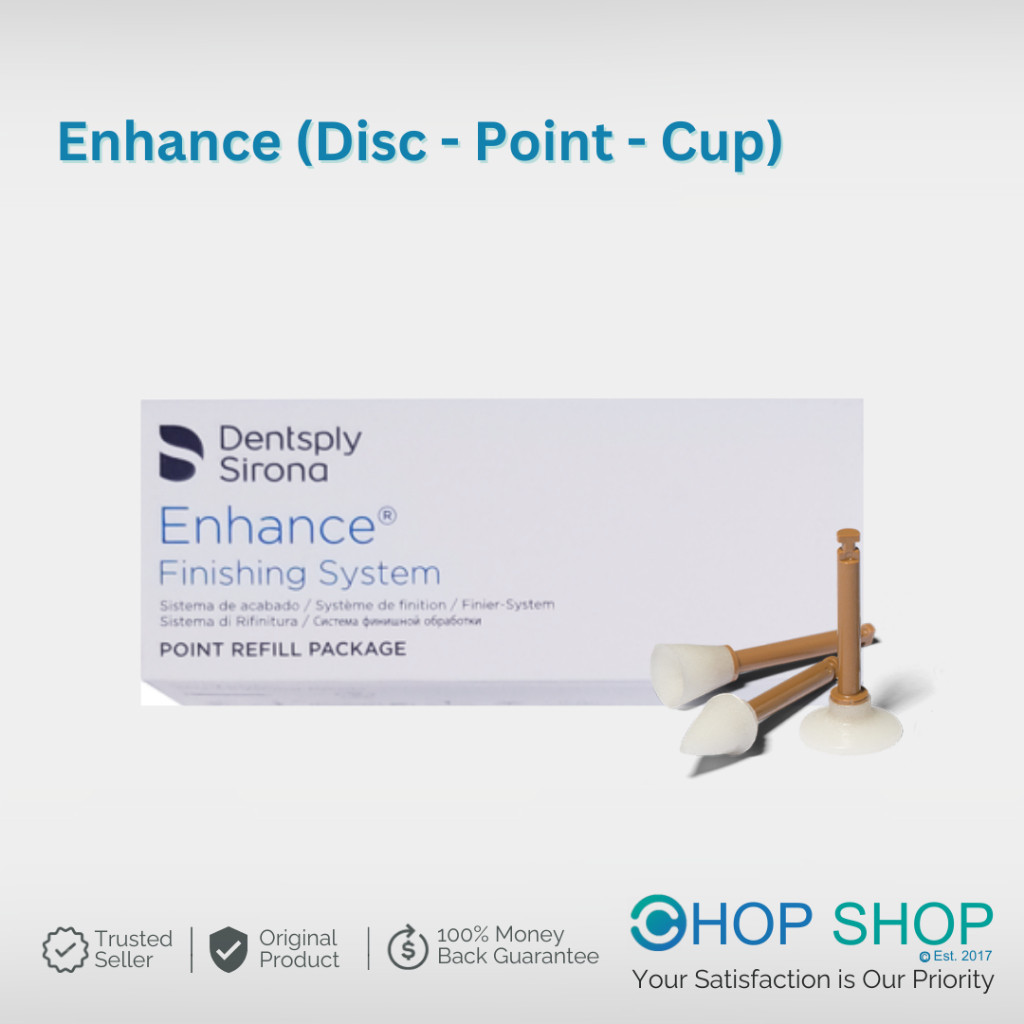 Original Dentsply Enhance Low Speed Finishing Point Cup Disc | Shopee ...