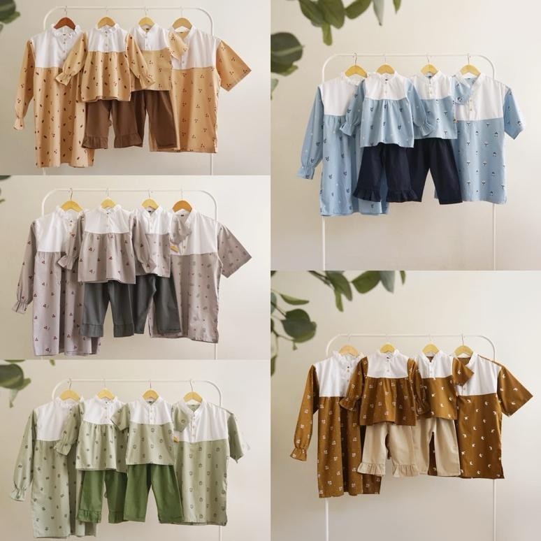 Rameda SERIES COUPLE Children 0-10 Years | Boys Koko set & Koko Dad Eid series Children lebaran ...
