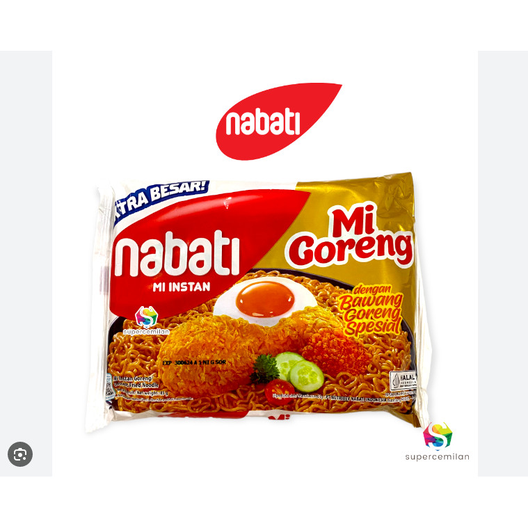 Richeese Nabati Noodles Original Fried Instant Noodles | Shopee Malaysia