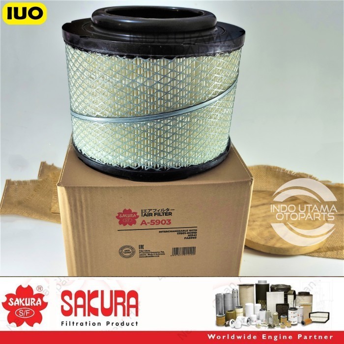 Air Filter Innova Fortuner Hilux Ford Everest Sakura A-5903 | Shopee ...