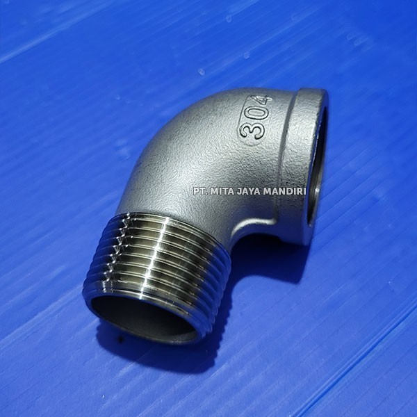 Street Elbow Knee 3/4" Stainless 304 SS304 Inner Outer Thread 3/4 inch ...