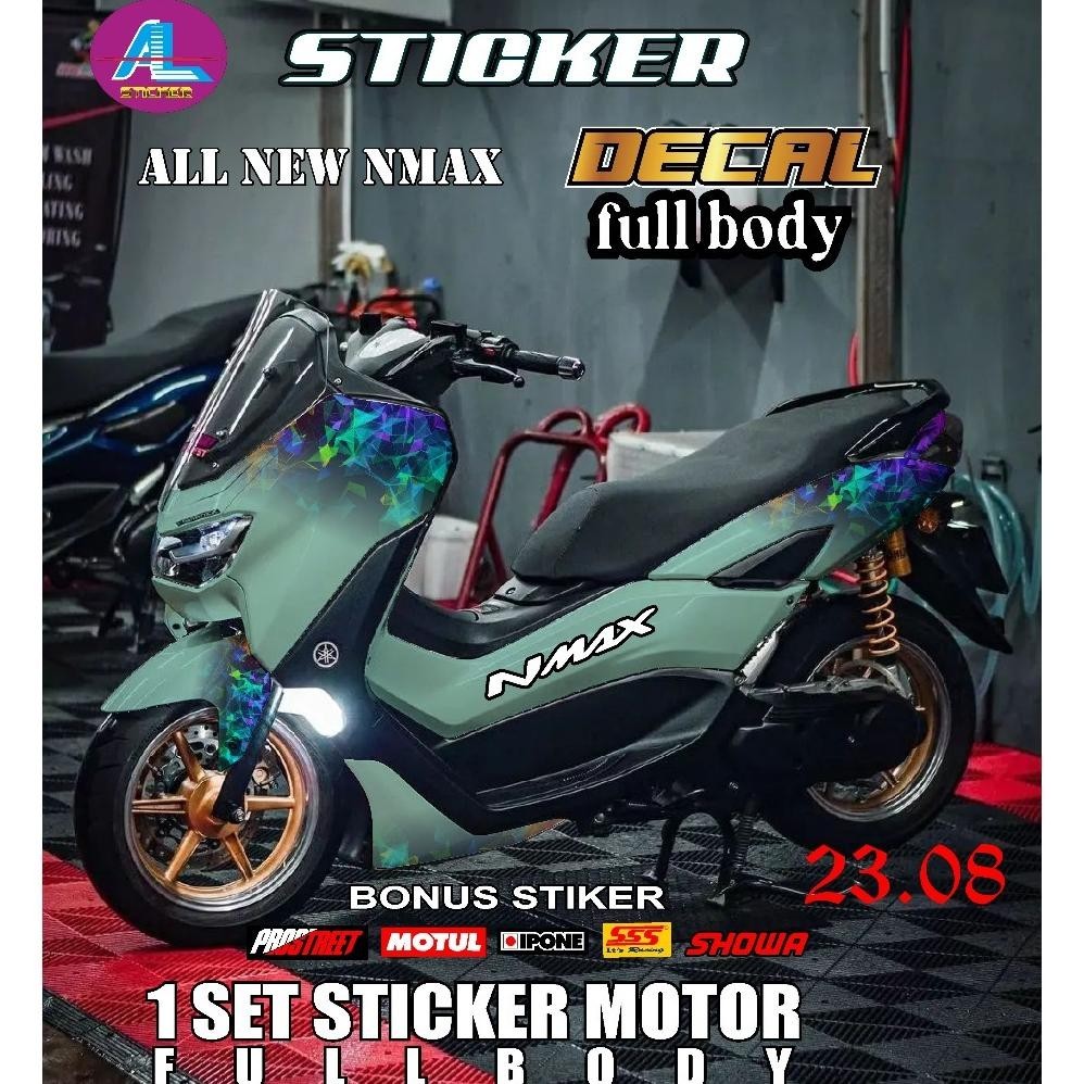 UNGU Decal Dekal Sticker Sticker Stickers ALL NEW Nmax FULL BODY The ...