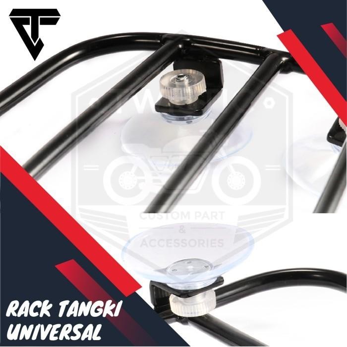 Back Rack W175 Royal Enfield Triumph Benelli Harley Premium Motorcycle ...