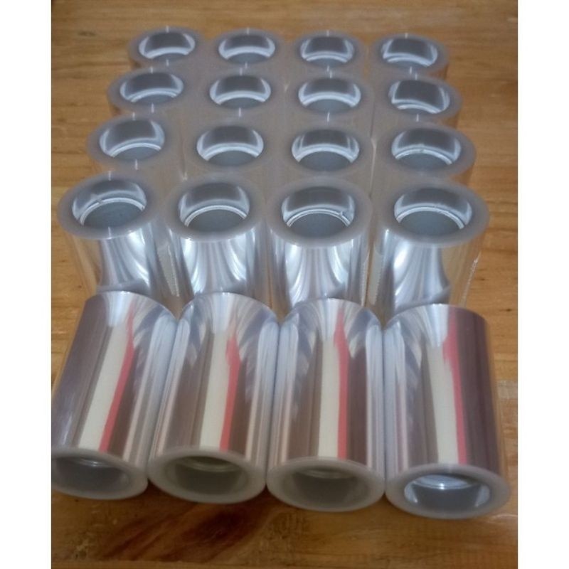 8cm X 10 meters thin limp Opp plastic (NOT Mika) clear flexible ...