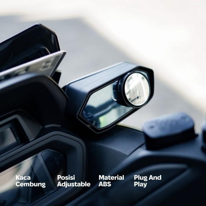 Original 2023-2024 New XMAX Connected Body Rear View Mirror / Ear ...