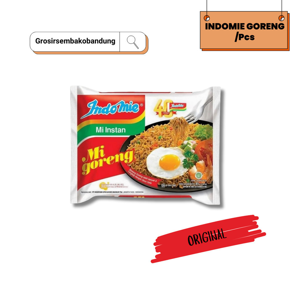 Indomie FRIED NOODLES PLUS SPECIAL PCK 80g - 1 Pcs - Bandung City ...