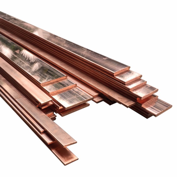Busbar copper plate 3 mm thick x 2 cm wide x 1 meter long | Shopee Malaysia