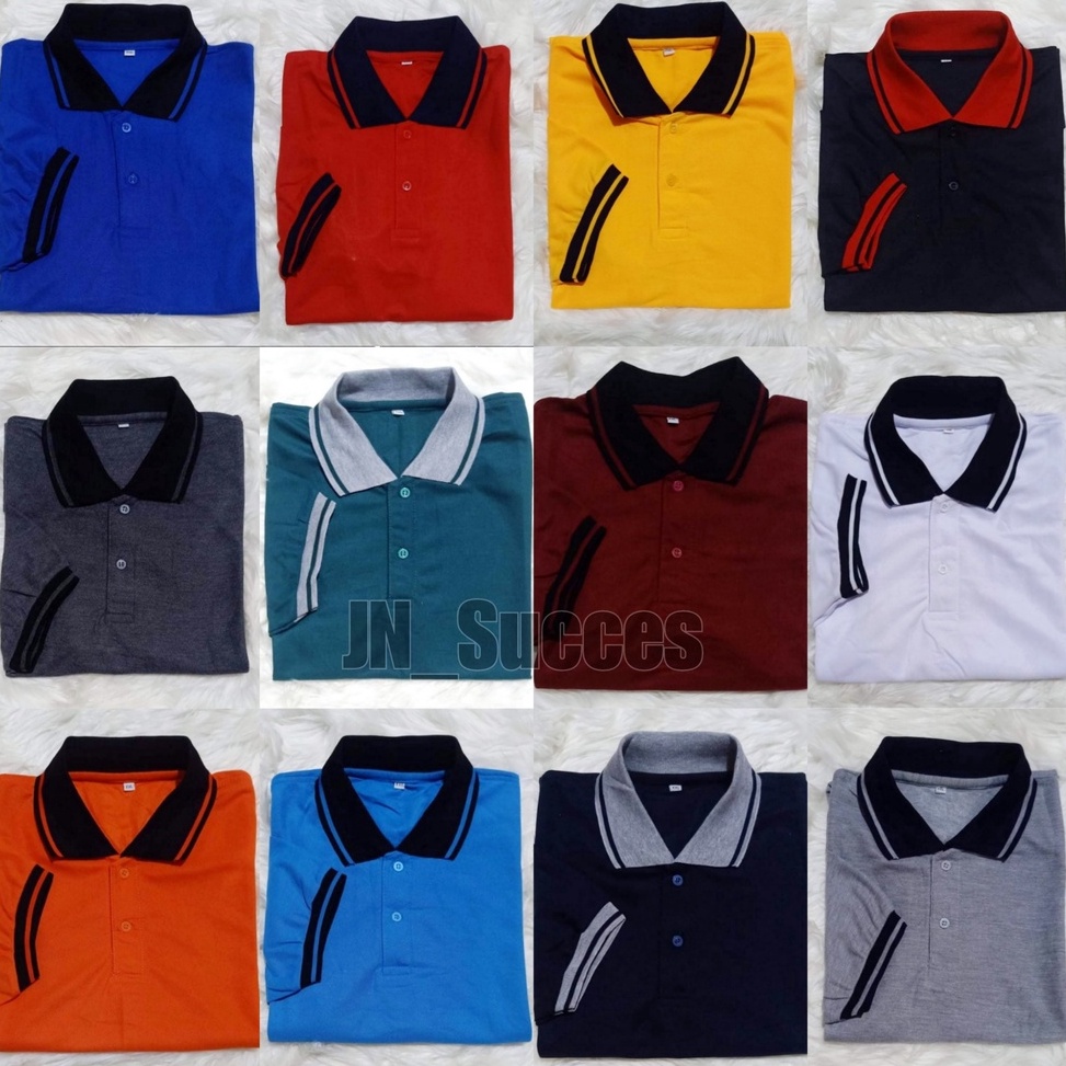 Early Year Special Men's Combi Collar POLO SHIRT/Short Sleeve Collar ...