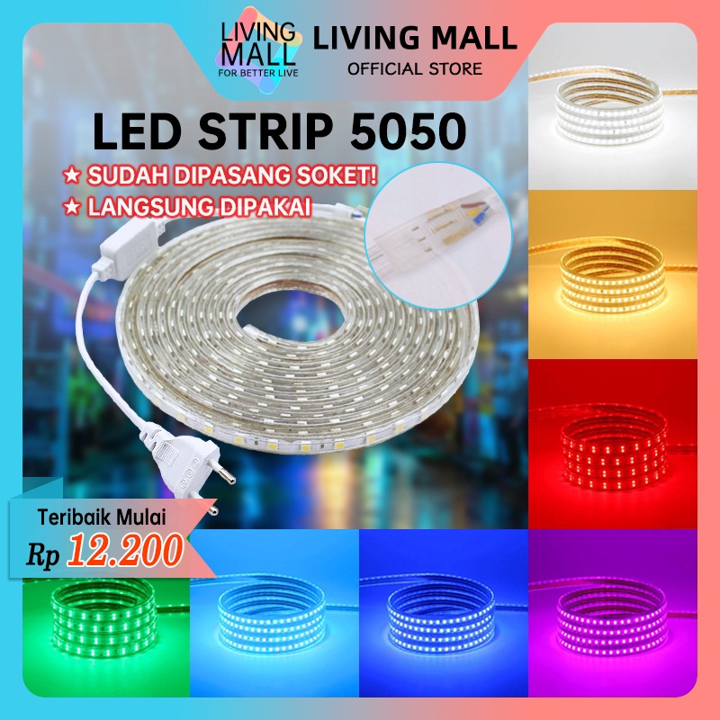 5050 SMD LED Strip Light Package 1-5 Meters / Complete, Just Plug in ...