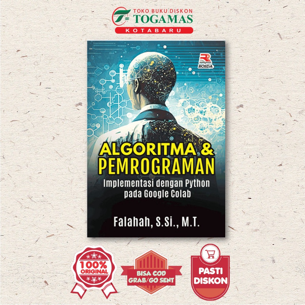 Alogaritma AND PYTHON ADDICTIONAL PROGRAMMING ON COLAB GOOGLE - FALAHAH S.SI | Shopee Malaysia