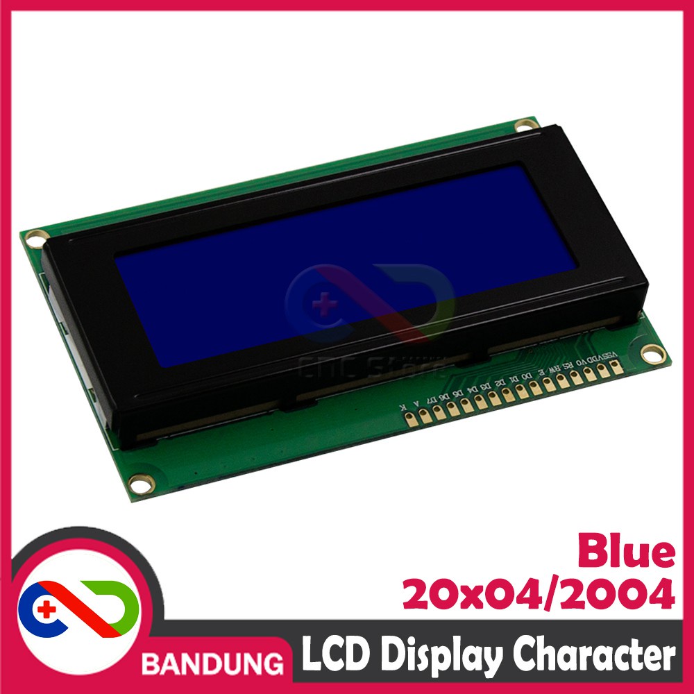Lcd CHARACTER 20X4 2004 5V BLUE BACKLIGHT MODULE | Shopee Malaysia
