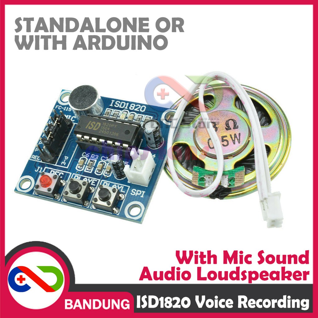 Isd1820 RECORDING MODULE Sound Recorder And Player STAND ALONE OR WITH ...