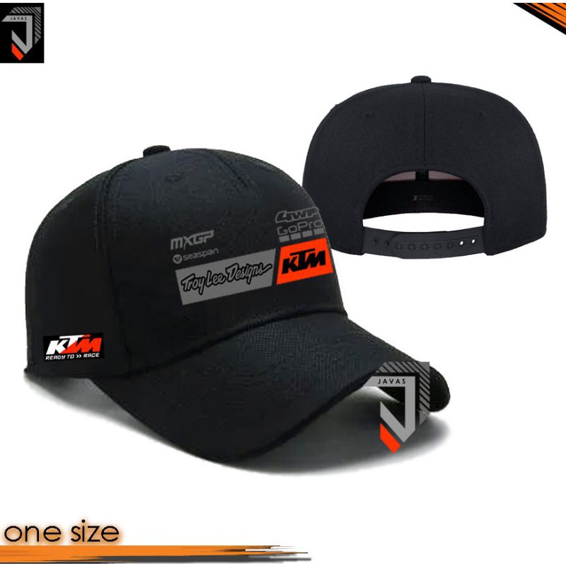 Troy ktm Racing trucker Adult motocross Baseball Cap | Shopee Malaysia