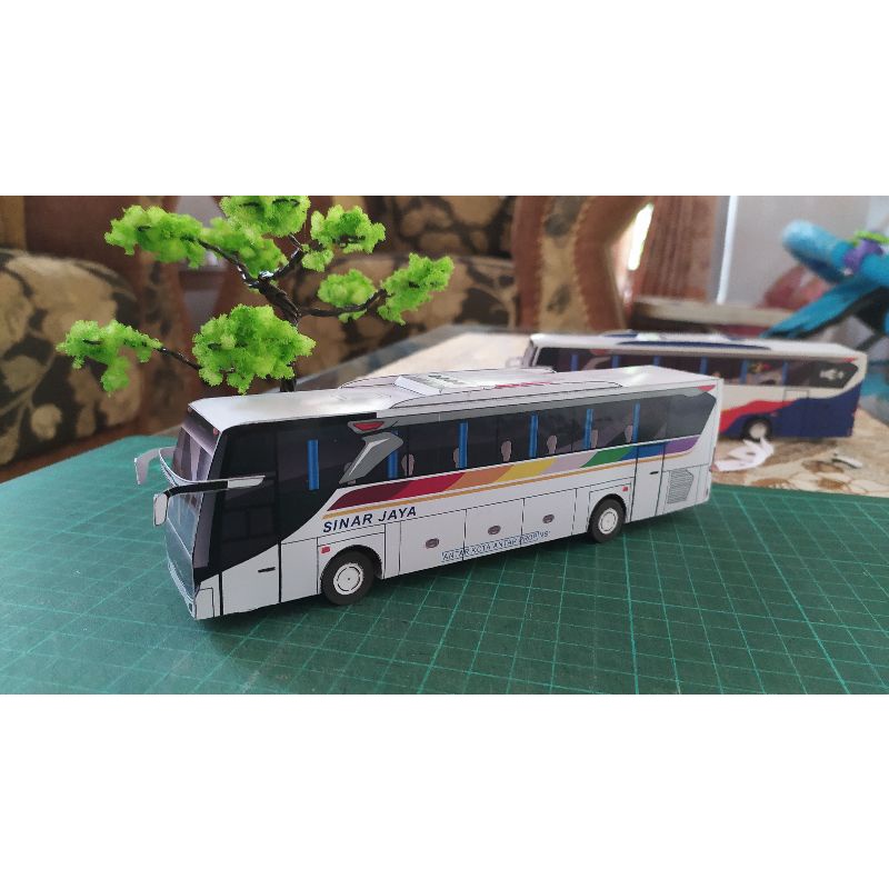 Diy papercraft bus, SINAR JAYA (Jetbus 3+) | Shopee Malaysia