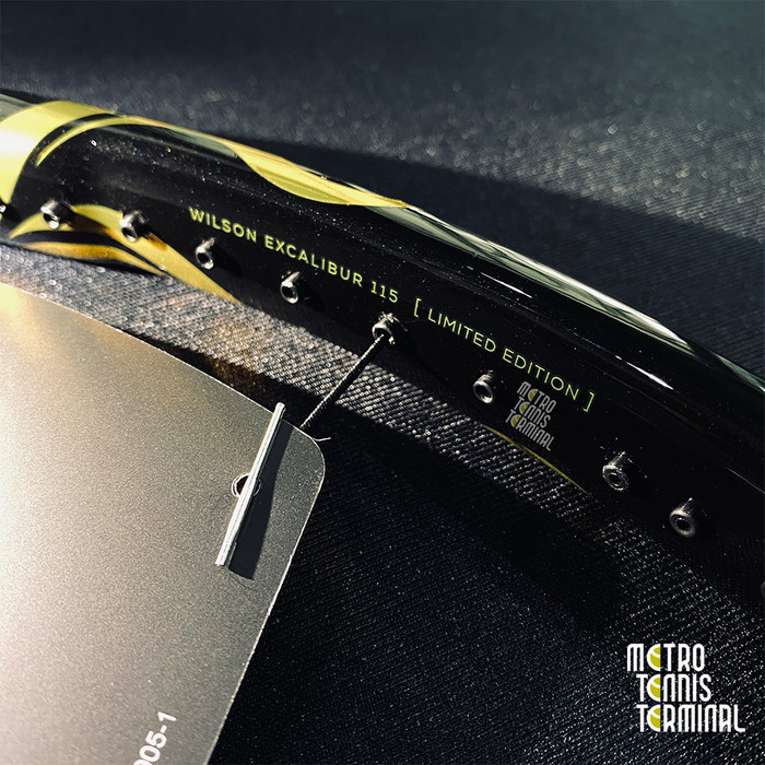 Wilson Excalibur 115 2021 Limited Edition Gold/Gold (Tennis Racket ...