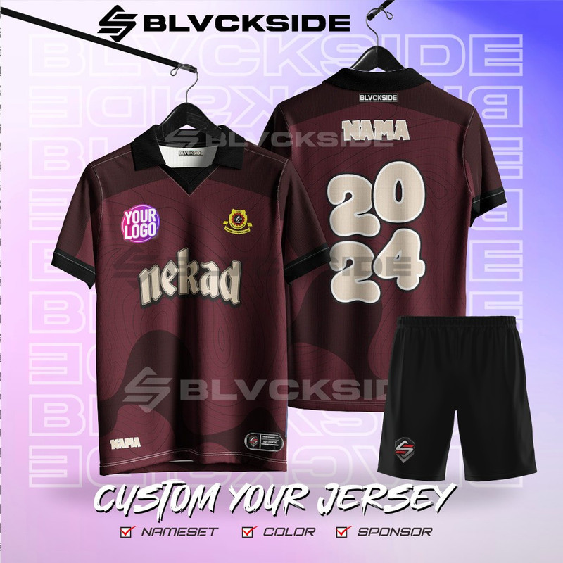 Futsal Class Unit Class Jersey retro vintage collar football volleyball ...