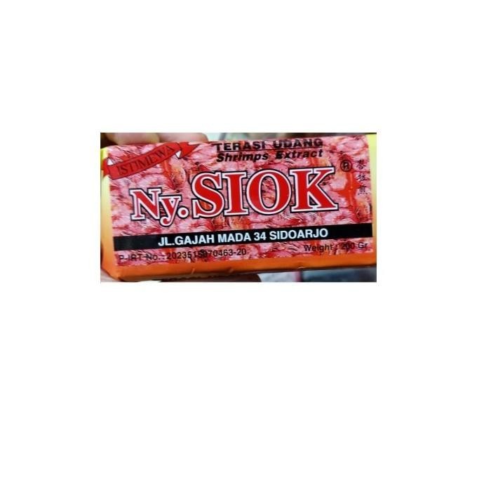 Mrs. Shrimp Paste. Siok packaging of 200 grams GS | Shopee Malaysia