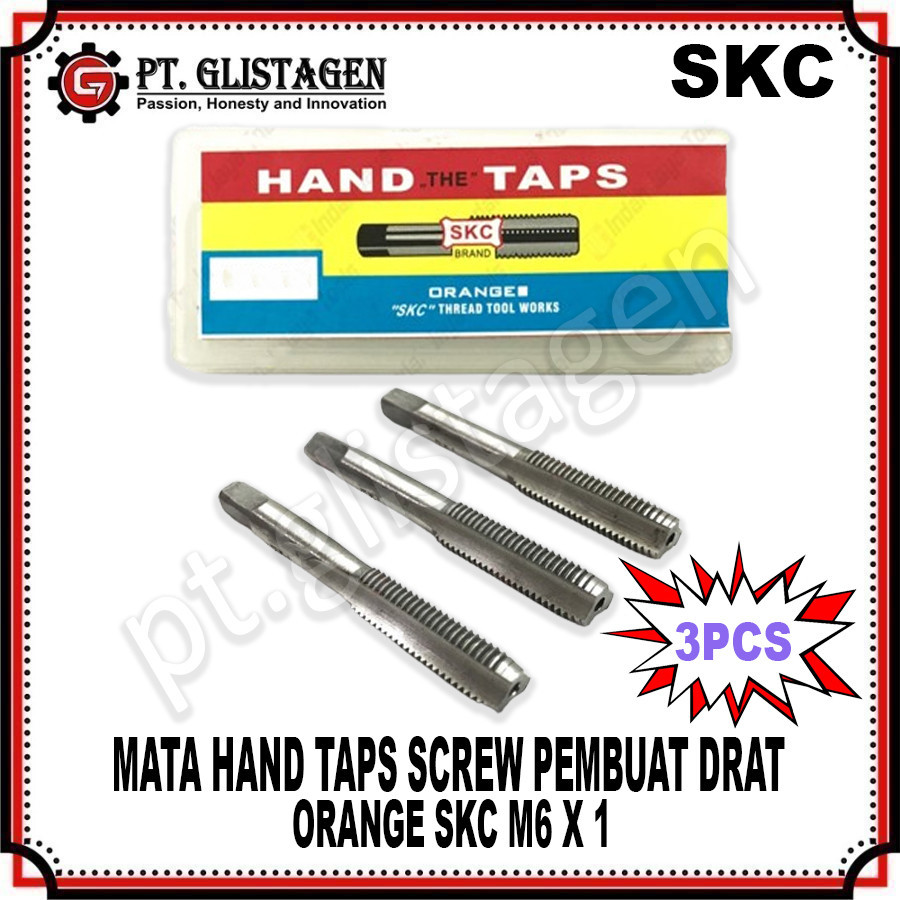 Skc Mata Hand Tap M6x1 Mata Hand Taps Screw Drill Maker | Shopee Malaysia