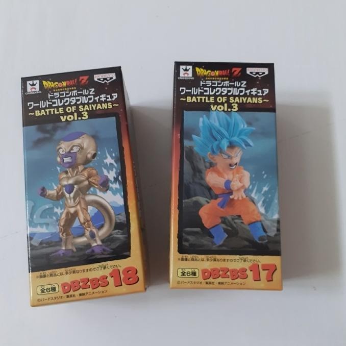 Wcf dragonball battle of saiyan vol 3 songoku vs golden freeza | Shopee Malaysia