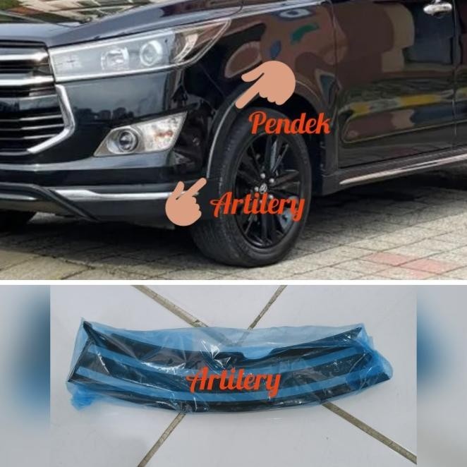 Over Fender Bodykit Short Front Bumper Innova Venturer | Shopee Malaysia