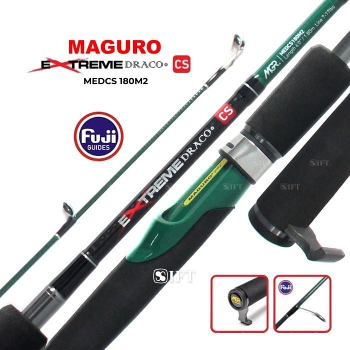 Maguro EXTREME DRACO CS fishing rod | Full Fuji | 150 165 180cm ...