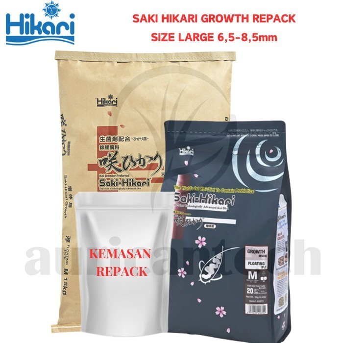 Saki-hikari Growth Sinking Size L Repack Original 500gr Koi ...