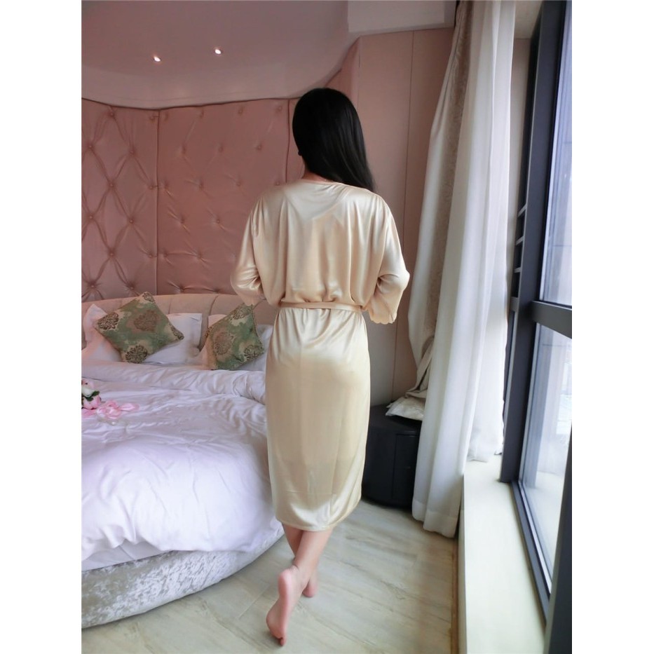 Ptc Sexy Women's Nightwear / Lingerie Kimono Sexy Daster Set | Shopee ...