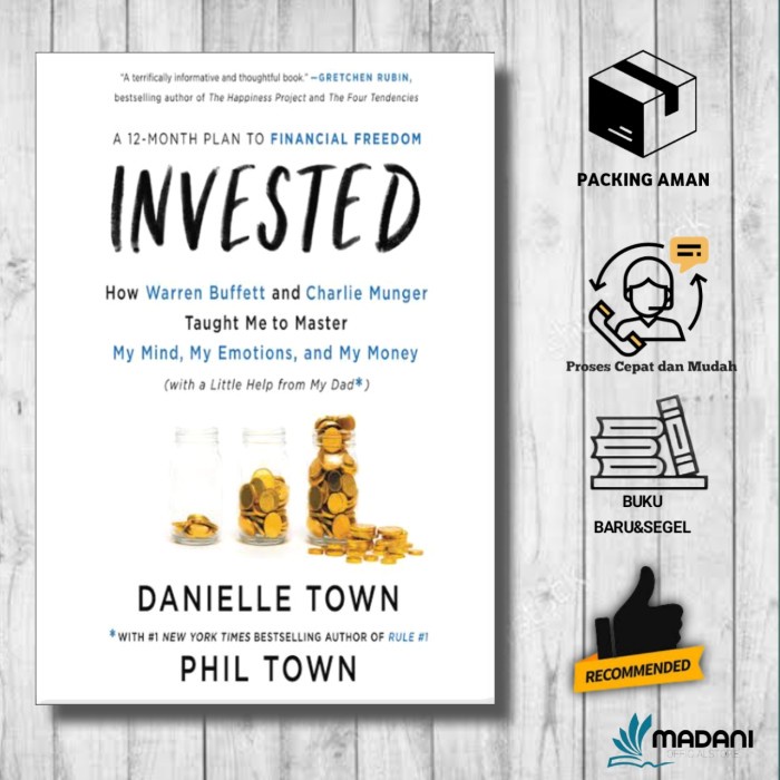 Invested BOOK BY DANIELLE TOWN | Shopee Malaysia