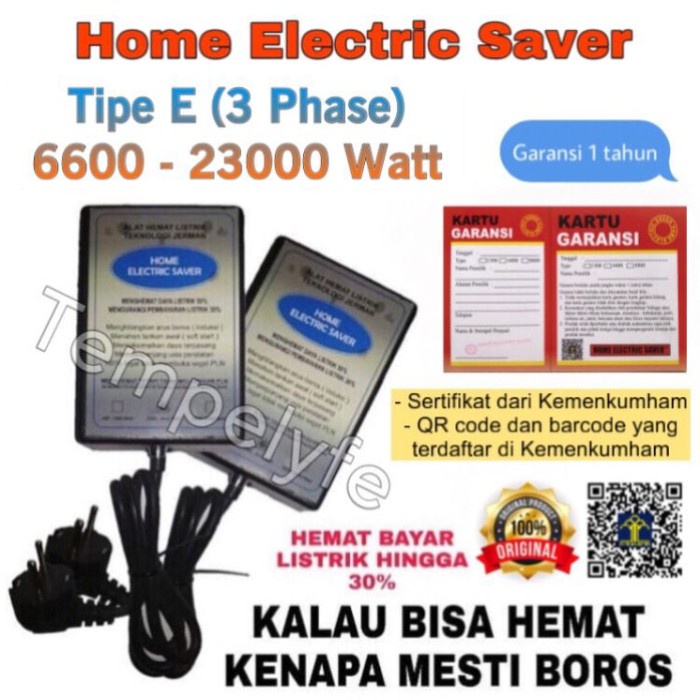 Electricity Saver-Home Electric Saver Original 3 Phase Type E | Shopee ...