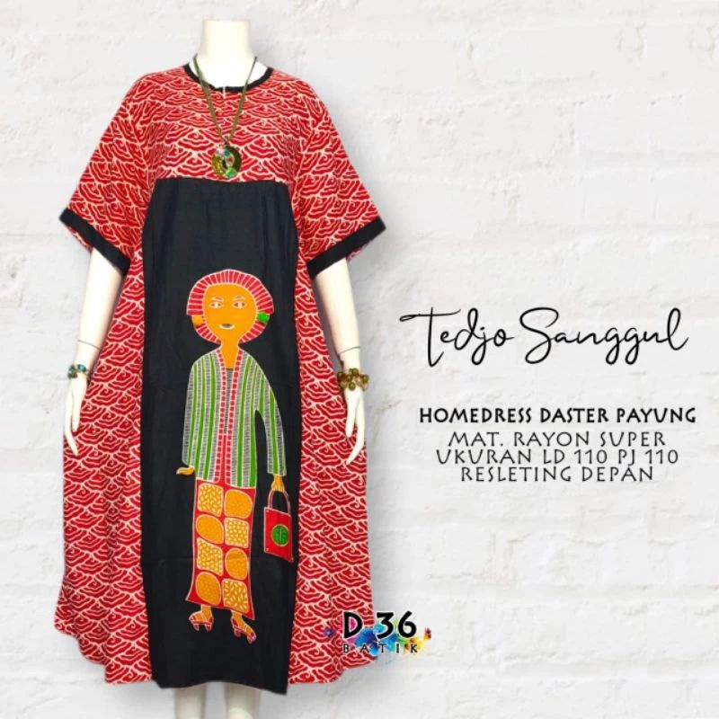 Wangi BATIK ORI Sogan Negligee Umbrella Negligee Contemporary Negligee ...