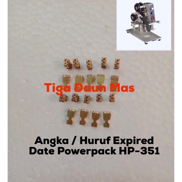 MESIN Super Number Expired date Powerpack HP 351 / Letter Expired date ...