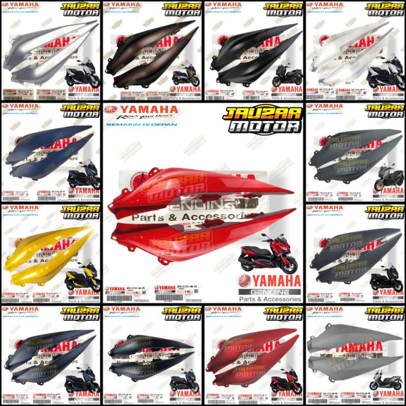 REAR BODY SIDE COVER XMAX X MAX RIGHT LEFT B74-F1741-00 B74-F1731-00 ...