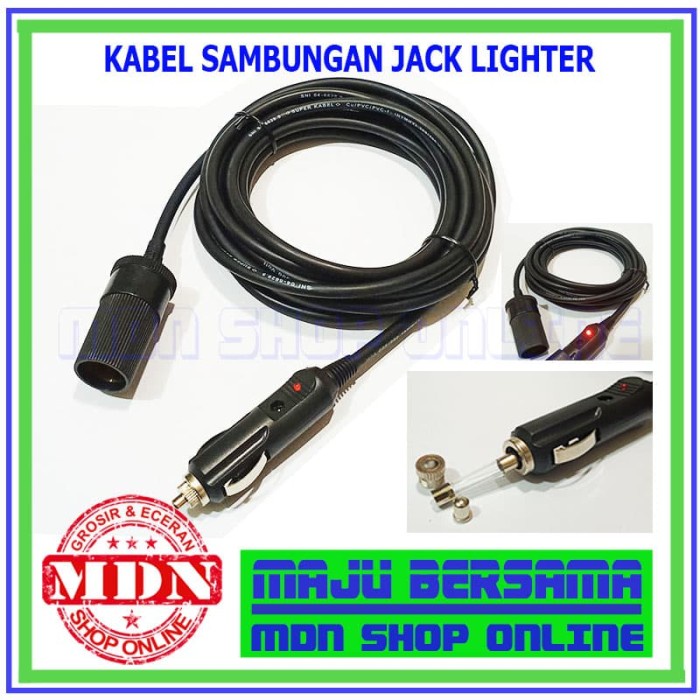 Best 5 meter lighter jack Connection Cable | Shopee Malaysia