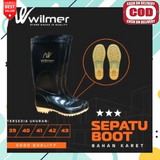 HITAM Ap Boots Boots Ap Orca But Men Women Flexible Rubber Waterproof ...