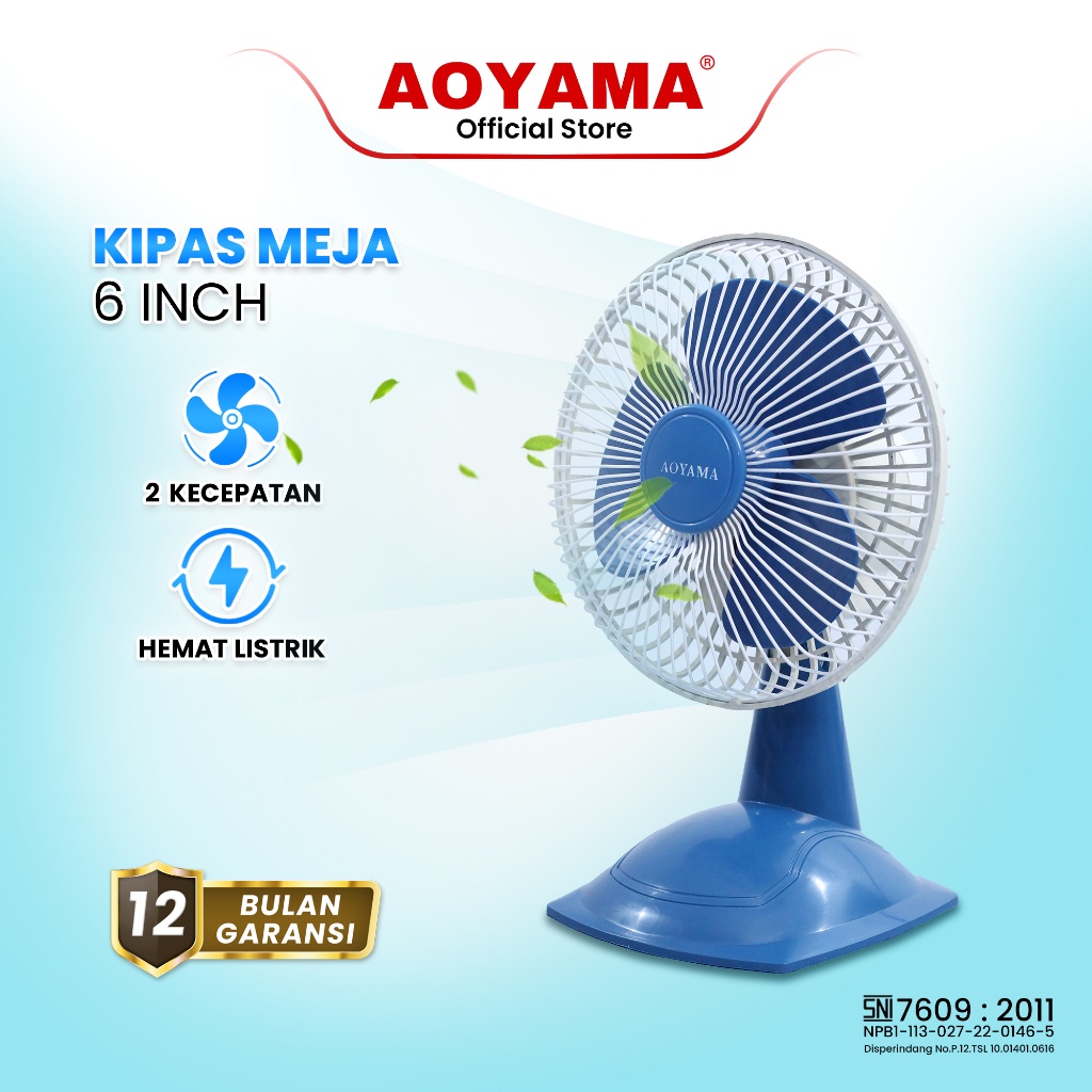 SITTING FAN/DESKFAN 6" INCH | Shopee Malaysia