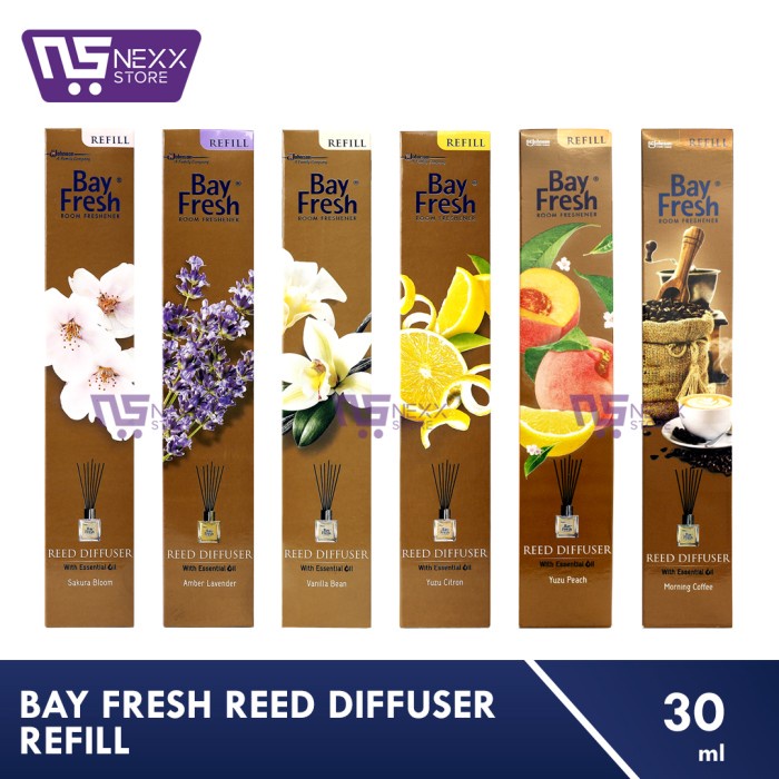 Bayfresh Reed Diffuser - Refill - (30 Ml) | Shopee Malaysia
