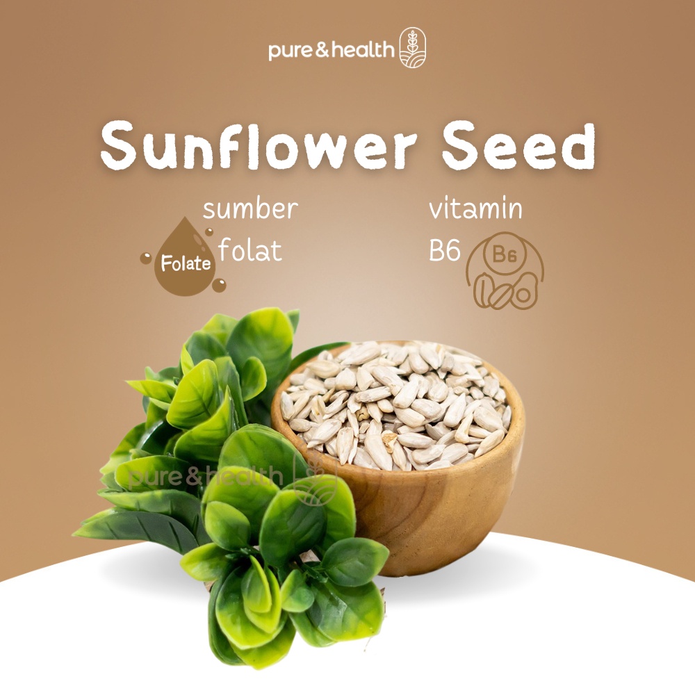 MATAHARI Sunflower Seed 1kg Kuaci Peeled Sunflower Seeds Natural Food ...