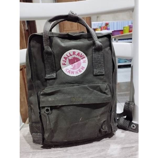 Fjall RAVEN Backpack mini Army Crek On The logo | Shopee Malaysia