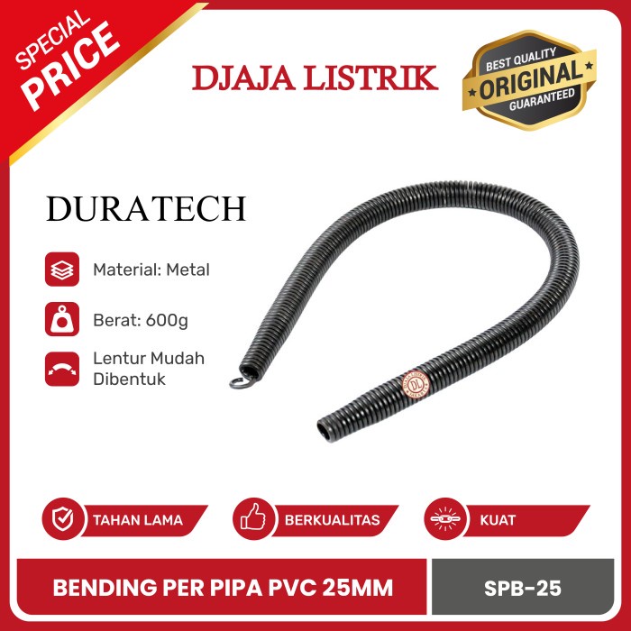 Pvc Pipe Spring Bending 25mm SPB 25 Duratech | Shopee Malaysia