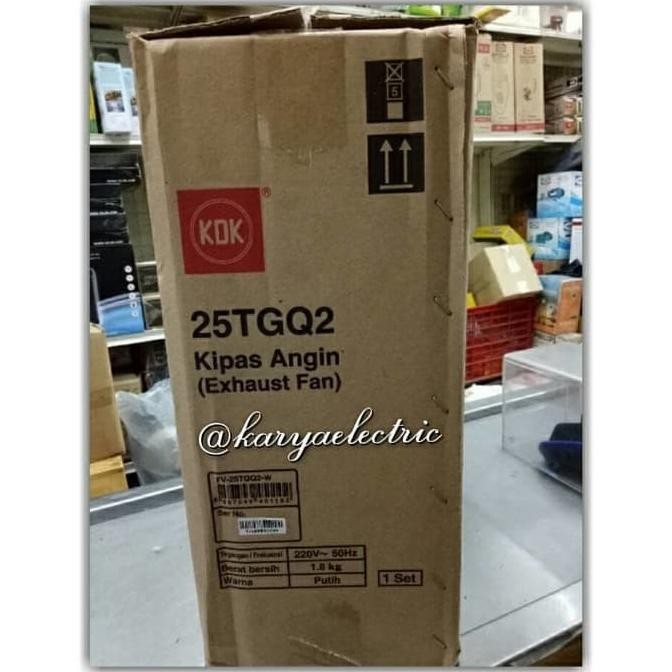 KDK EXHAUST CEILING FAN 10" 25TGQ CEILING WARRANTY | Shopee Malaysia