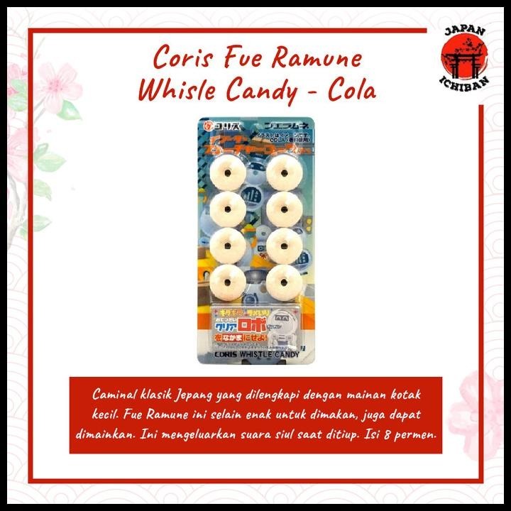 Coris Fue Ramune Whistle Candy - Kids Whistle Candy Original Japan ...